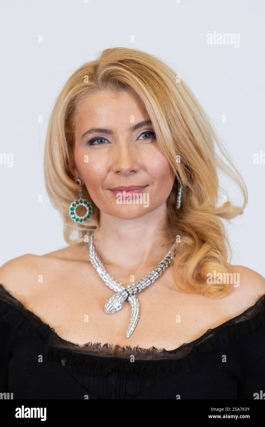 Ivana Ilic-Labia attends the Schiaparelli Haute Couture Spring-Summer ...