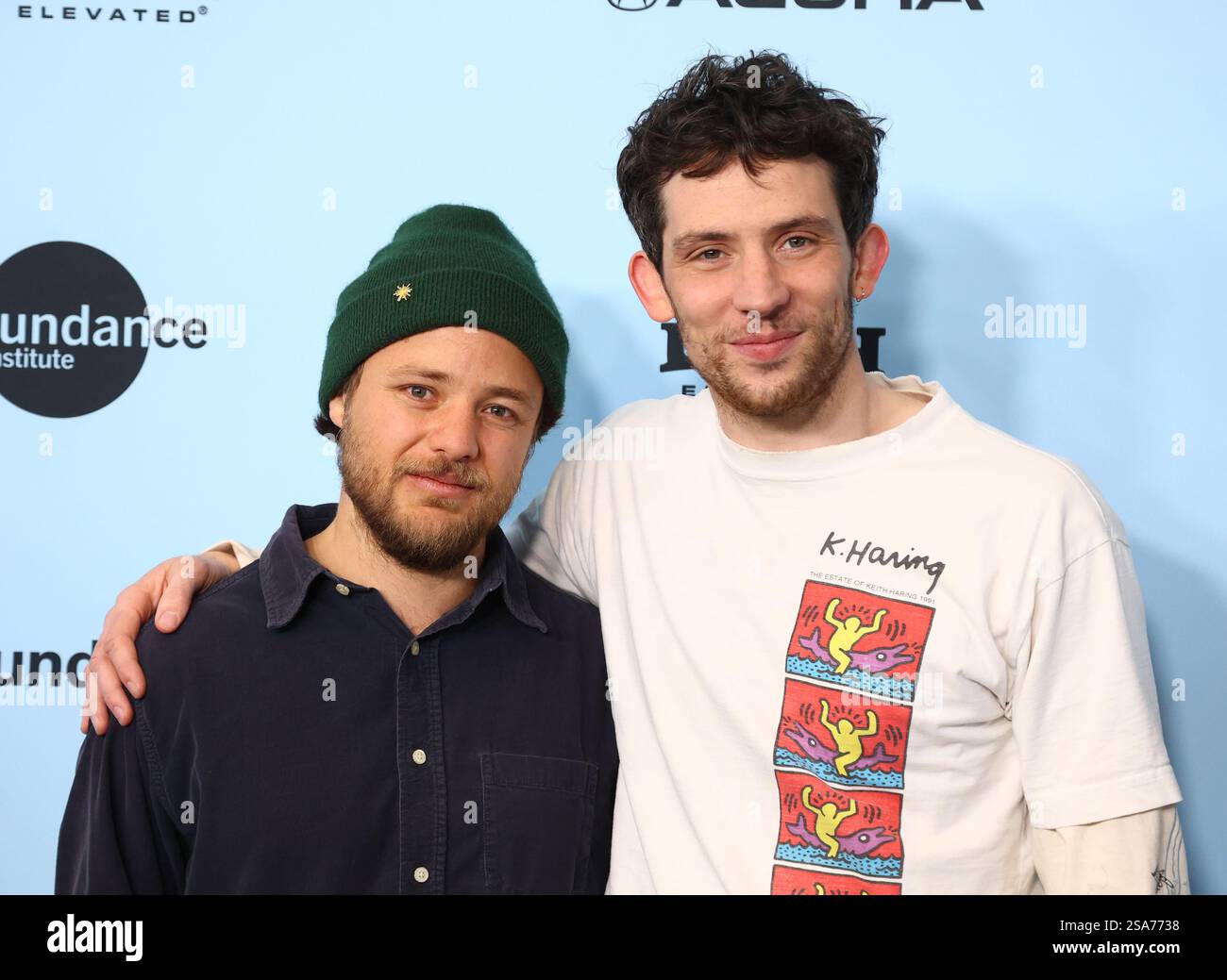Park City, USA. 26th Jan, 2025. Max Walker-Silverman and Josh O'Connor ...