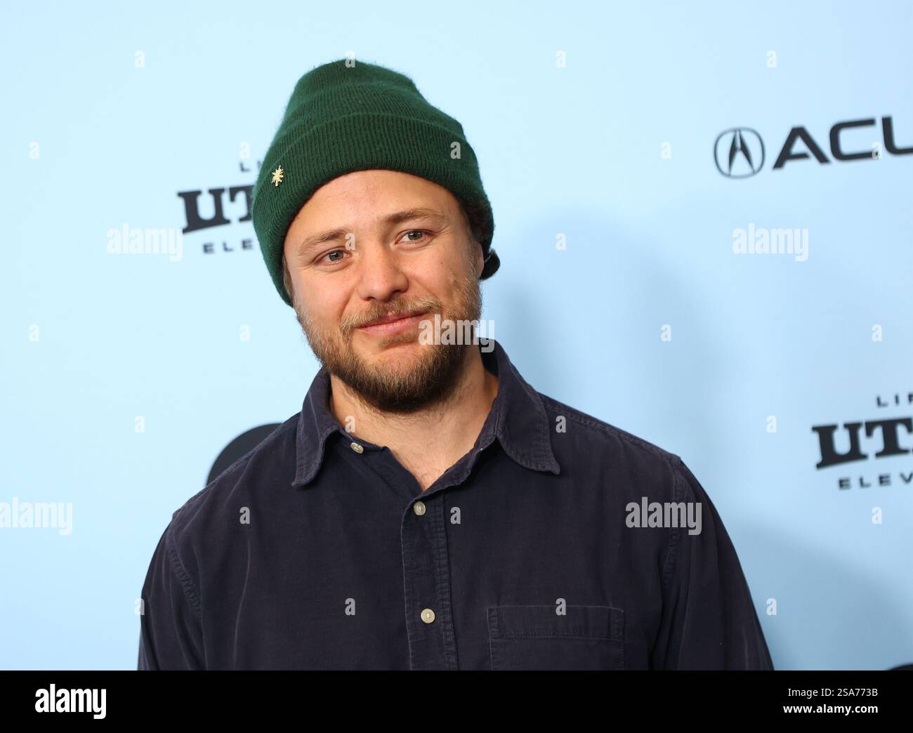 Park City, USA. 26th Jan, 2025. Max Walker-Silverman arriving to the ...