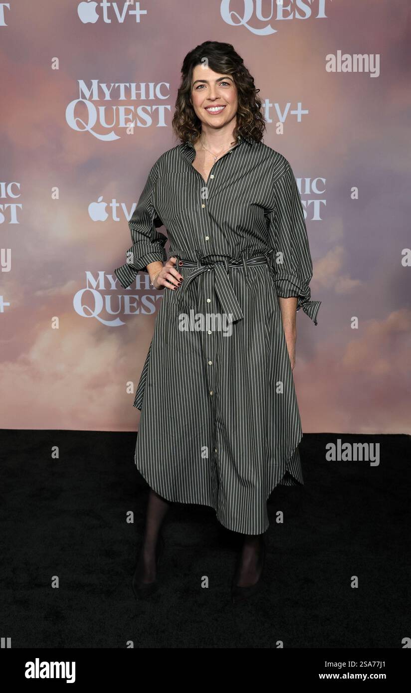 West Hollywood, Ca. 28th Jan, 2025. Megan Ganz at Los Angeles Photocall ...