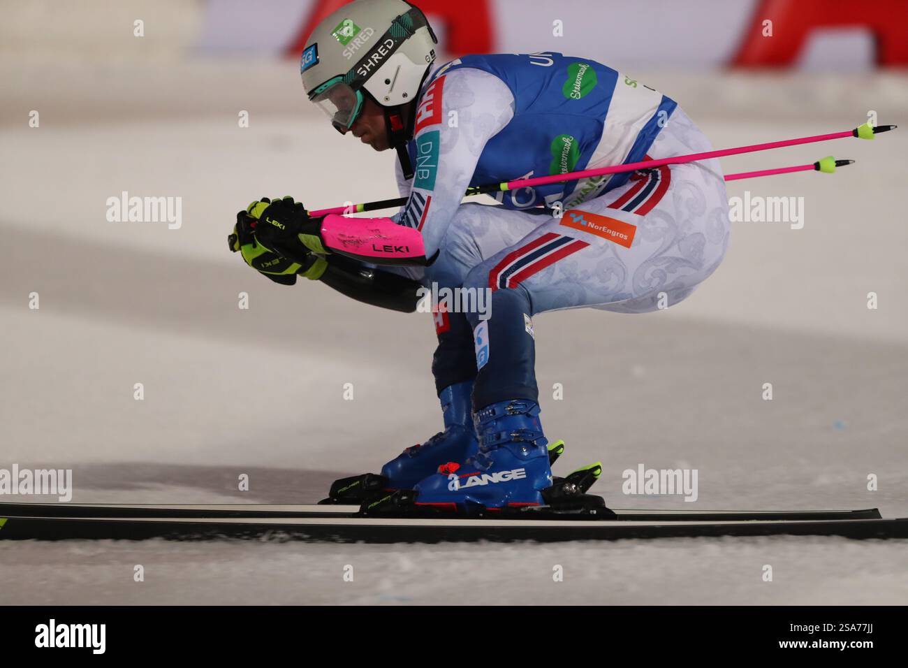 Schladming, Austria. 28th Jan, 2025. SCHLADMING, AUSTRIA - JANUARY 28 ...