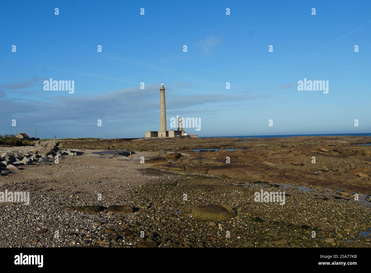 Gatteville Lighthouse, Phare de Gatteville, the thid tallest lighthouse in the world, Barfleur ...