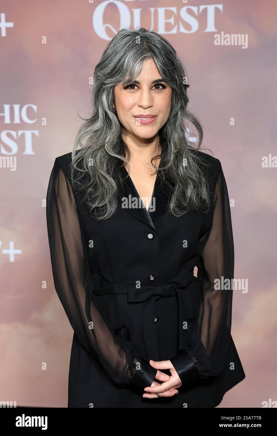 West Hollywood, Ca. 28th Jan, 2025. Ashly Burch at Los Angeles Photocall For Apple TV 's "Mythic ...