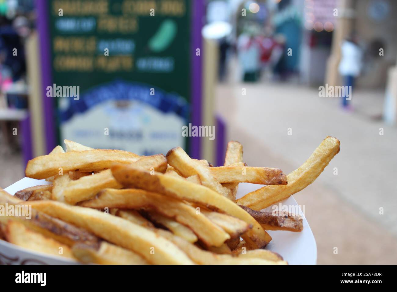 French Fries at the Texas Renaissance Festival Stock Photo - Alamy