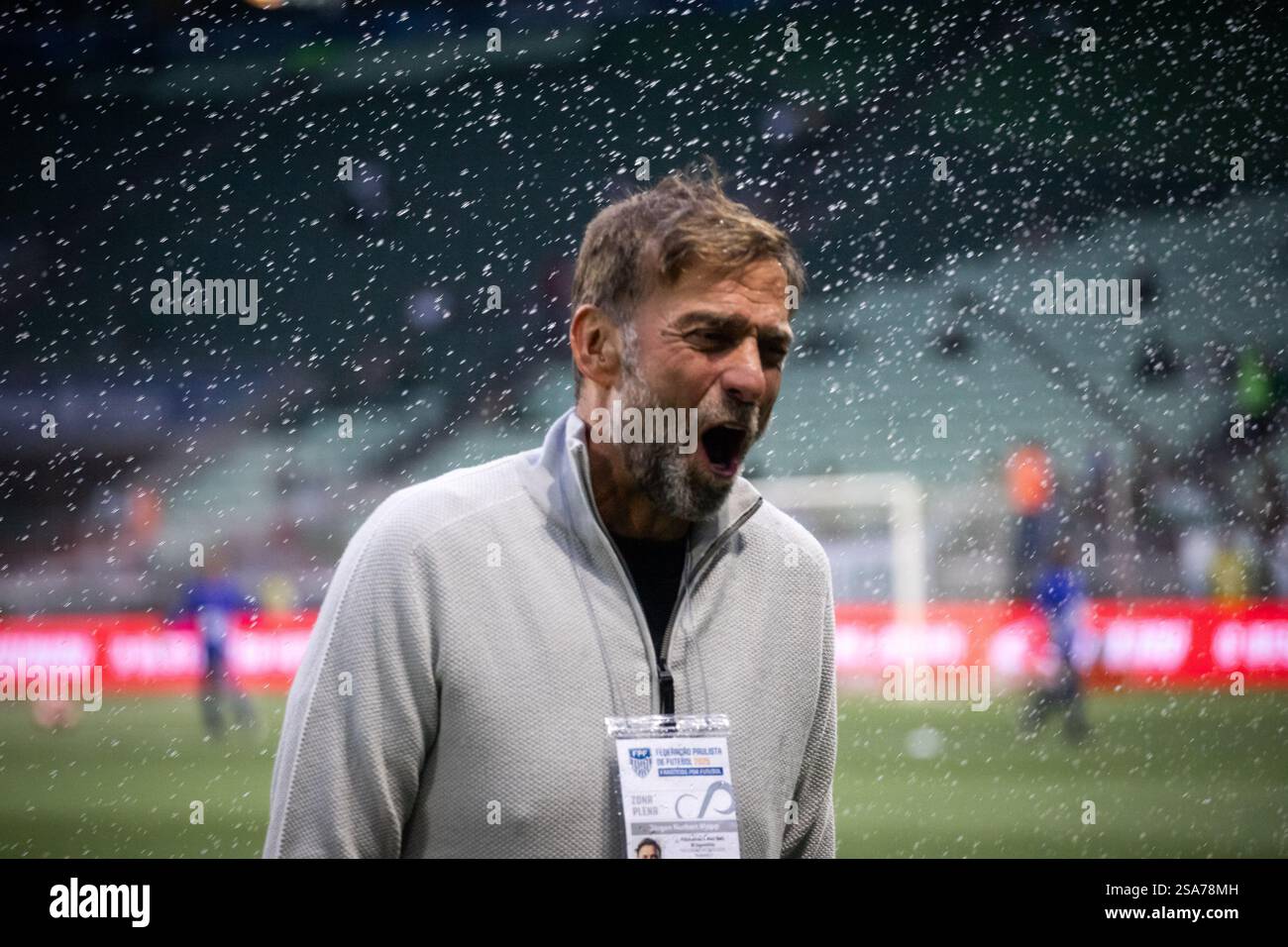 SÃO PAULO, SP - 28.01.2025: PALMEIRAS X RED BULL BRAGANTINO - Jürgen ...