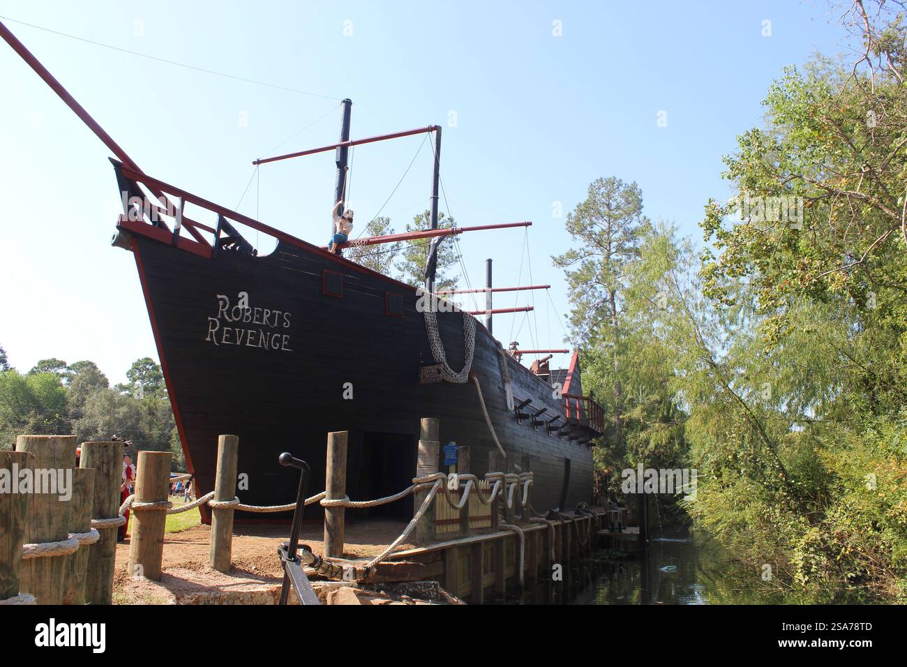 Roberts Revenge Pirate Museum at the Texas Renaissance Festival Stock ...