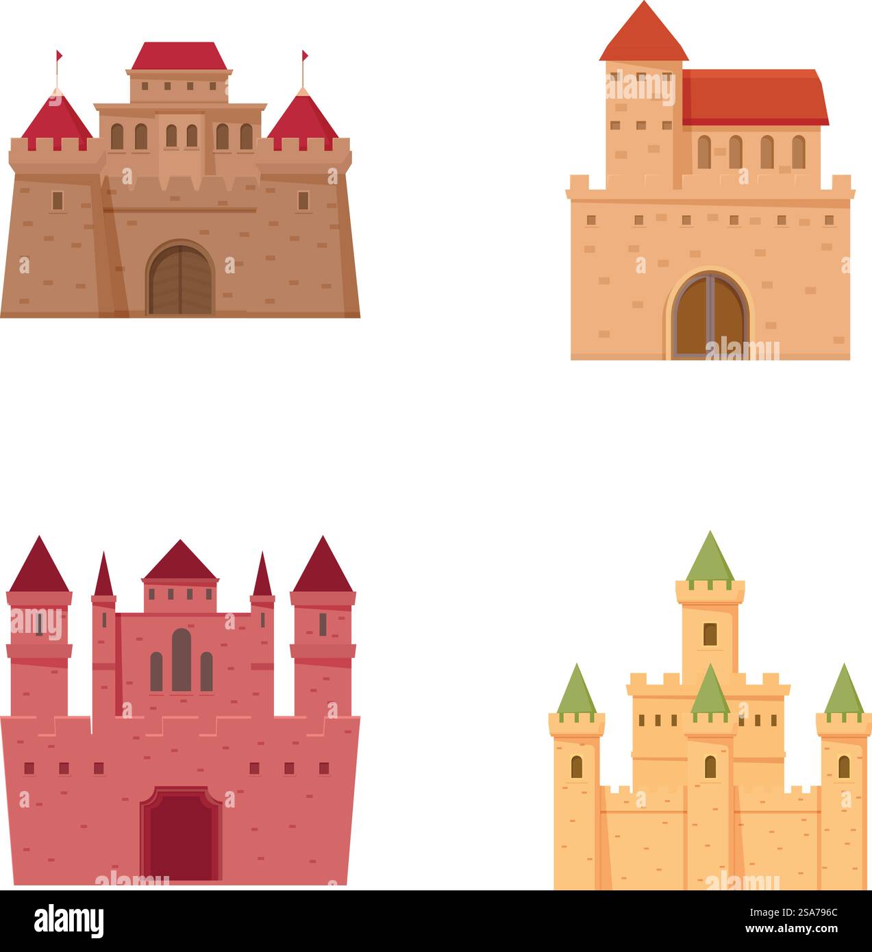 White walls on medieval hi-res stock photography and images - Alamy