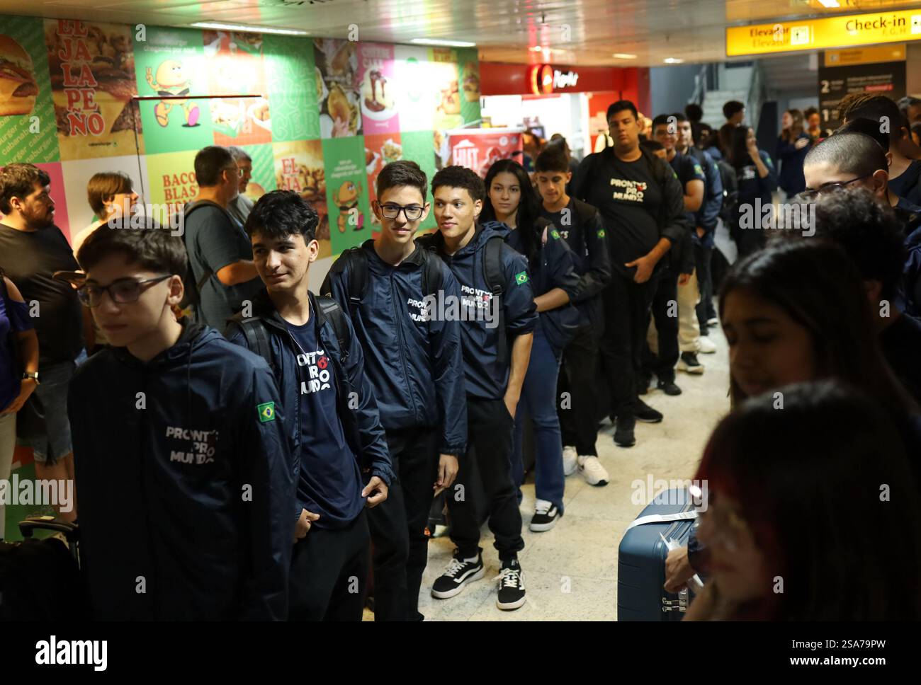 Sao Paulo, Sao Paulo, Brasil. 28th Jan, 2025. Sao Paulo (SP), 01/28/2025 - Education-Exchange ...
