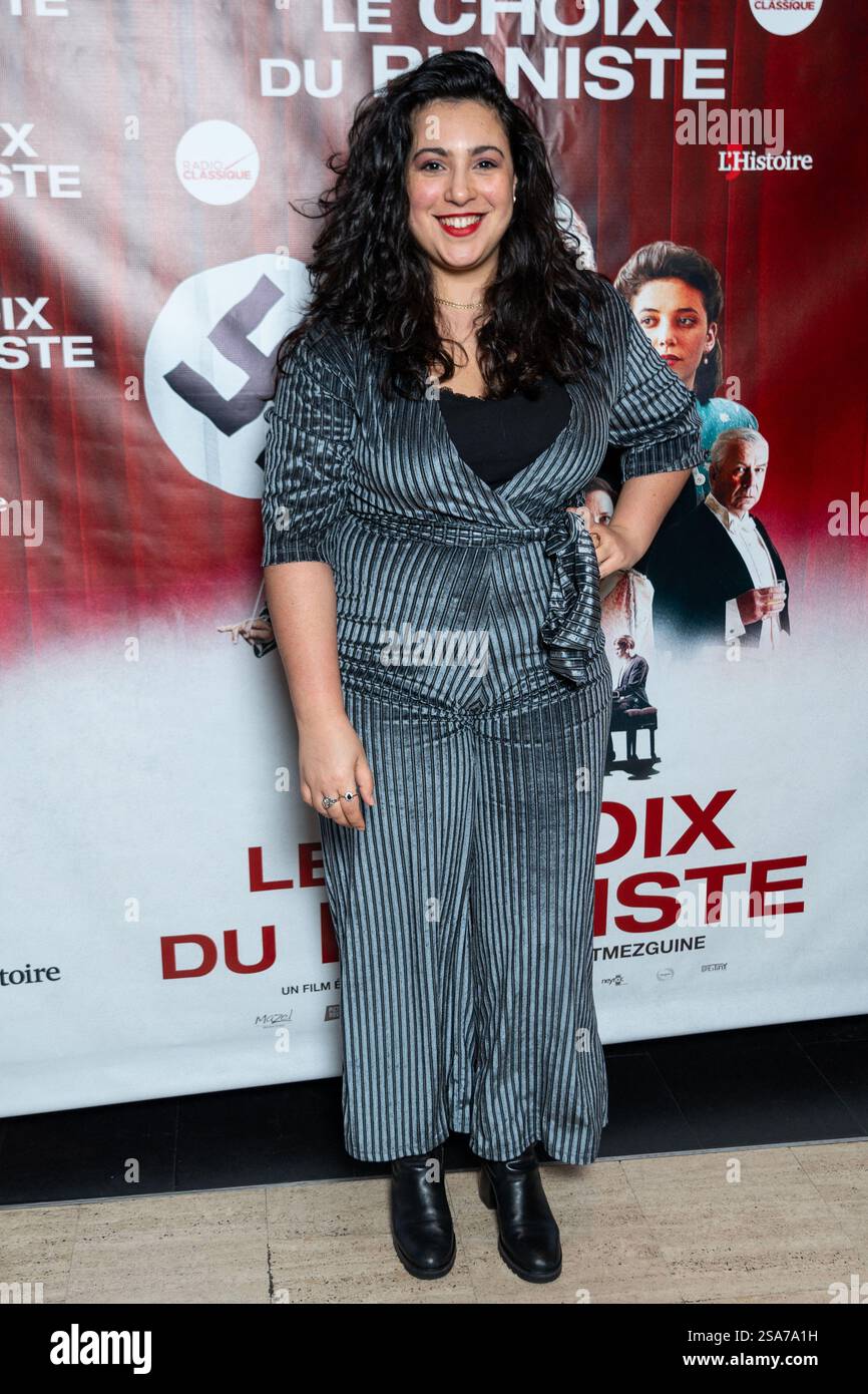 Paris, France. 28th Jan, 2025. Malu Monroe attends "Le choix du ...