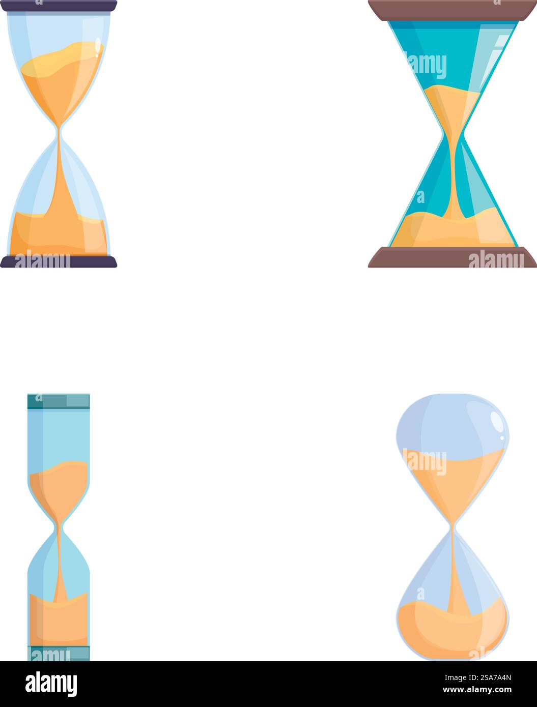 Hourglass designs hi-res stock photography and images - Alamy