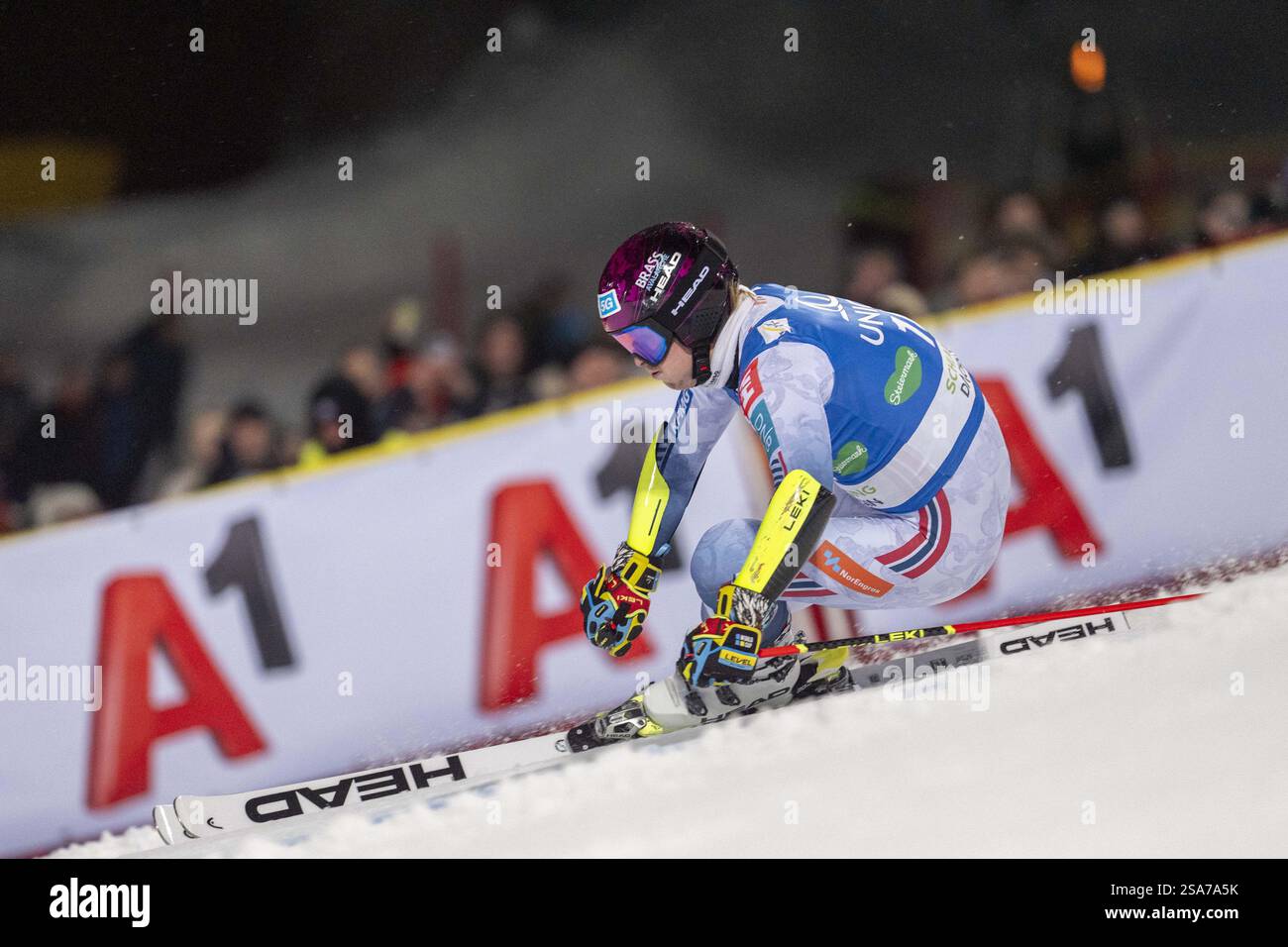 SCHLADMING, AUSTRIA - JANUARY 28: Atle Lie McGrath of Norway during the ...