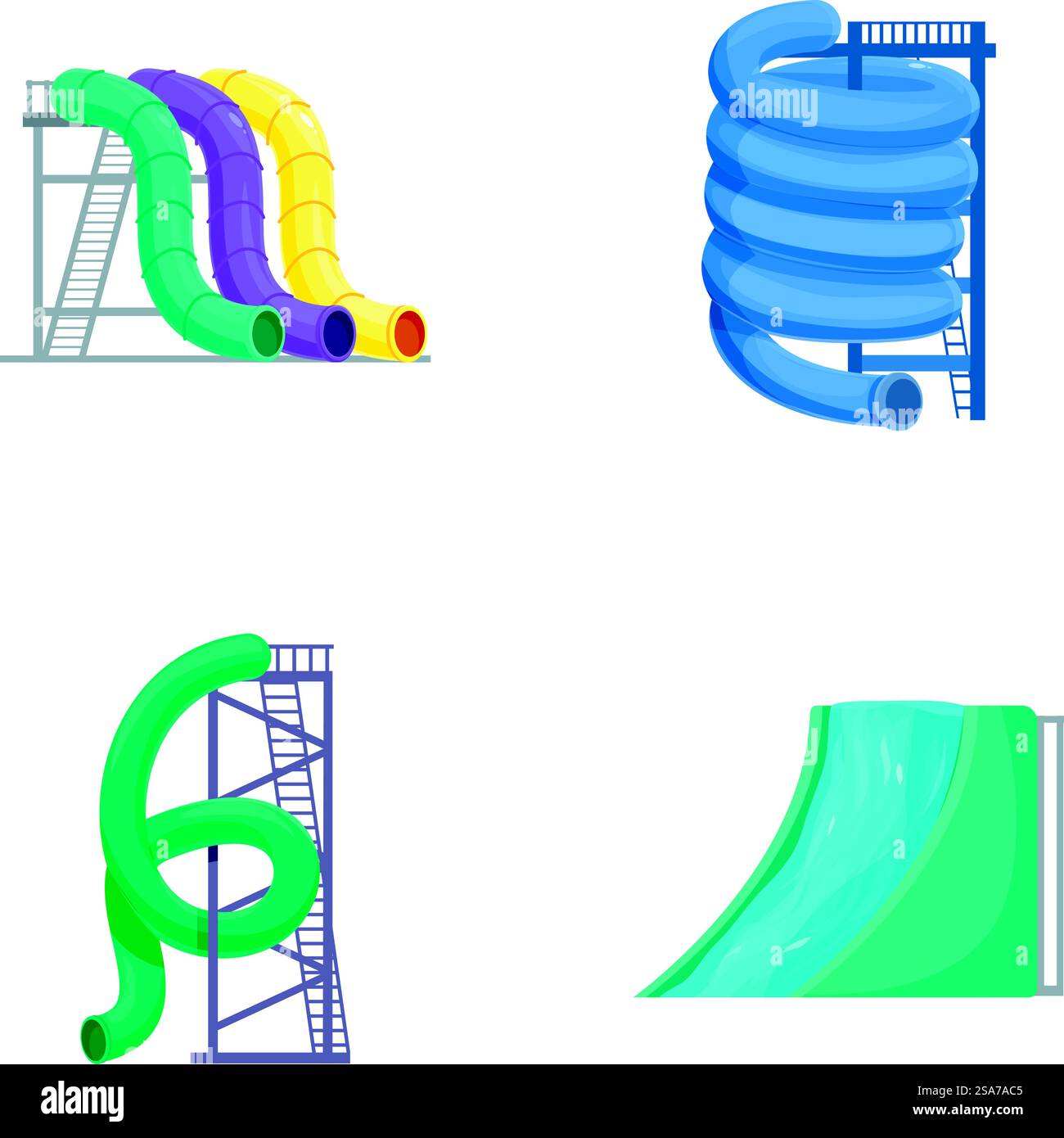 S slides Stock Vector Images - Alamy