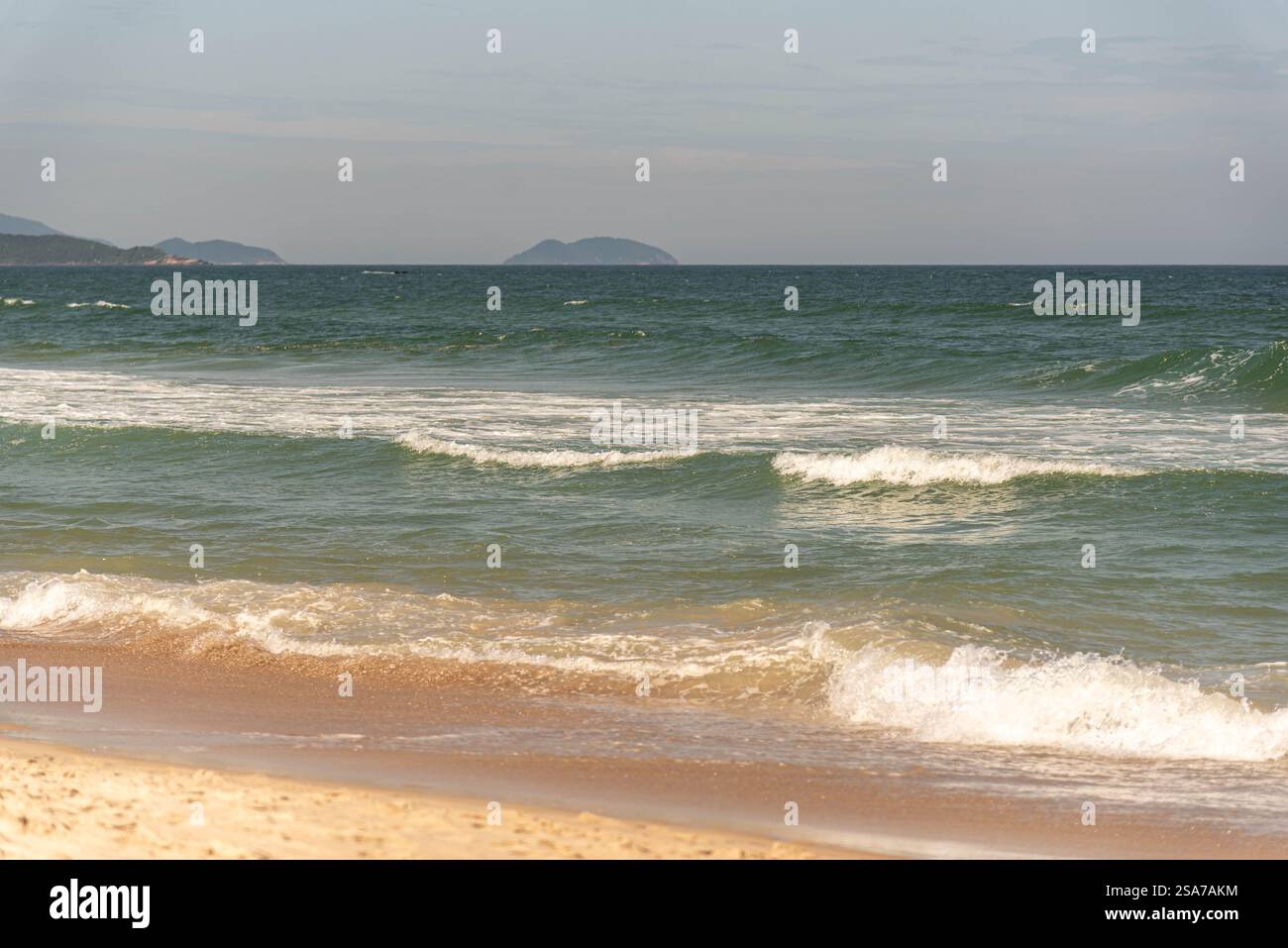 coastline of Gamboa beach, Santa Catarina, Brazil Stock Photo - Alamy