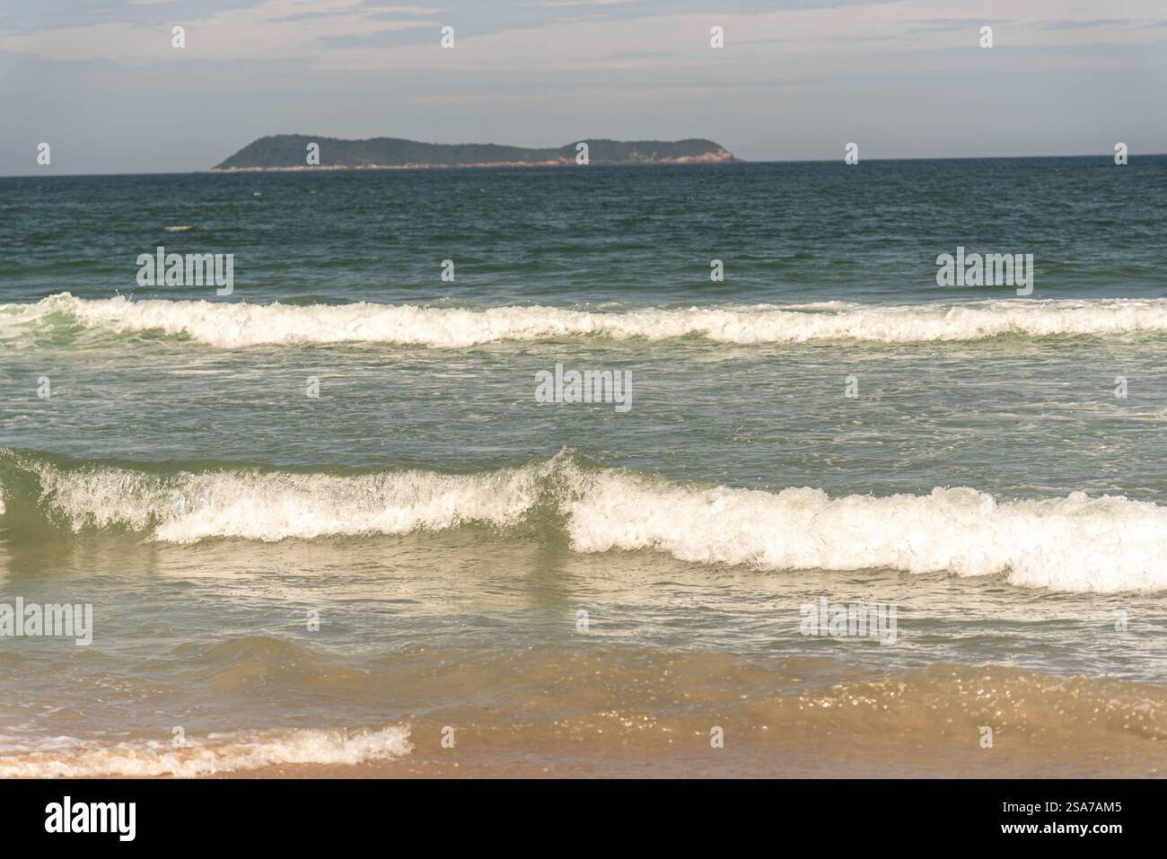 coastline of Gamboa beach, Santa Catarina, Brazil Stock Photo - Alamy