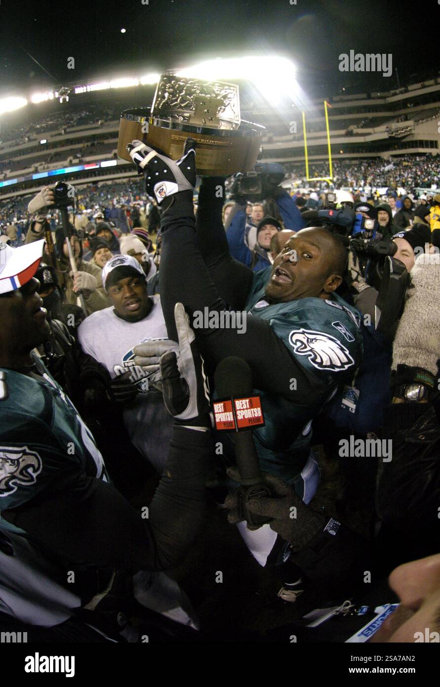 Philadelphia, United States. 23rd Jan, 2005. Hugh Douglas of the ...