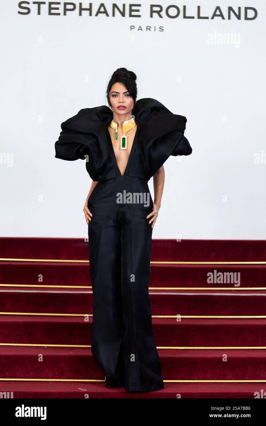 Mona Patel attends the Schiaparelli Haute Couture Spring-Summer 2025 ...