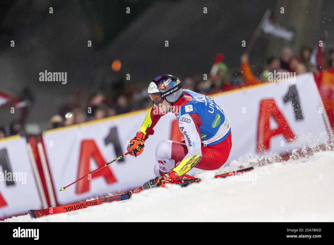 Schladming, Austria. 29th Jan, 2025. SCHLADMING, AUSTRIA - JANUARY 28 ...