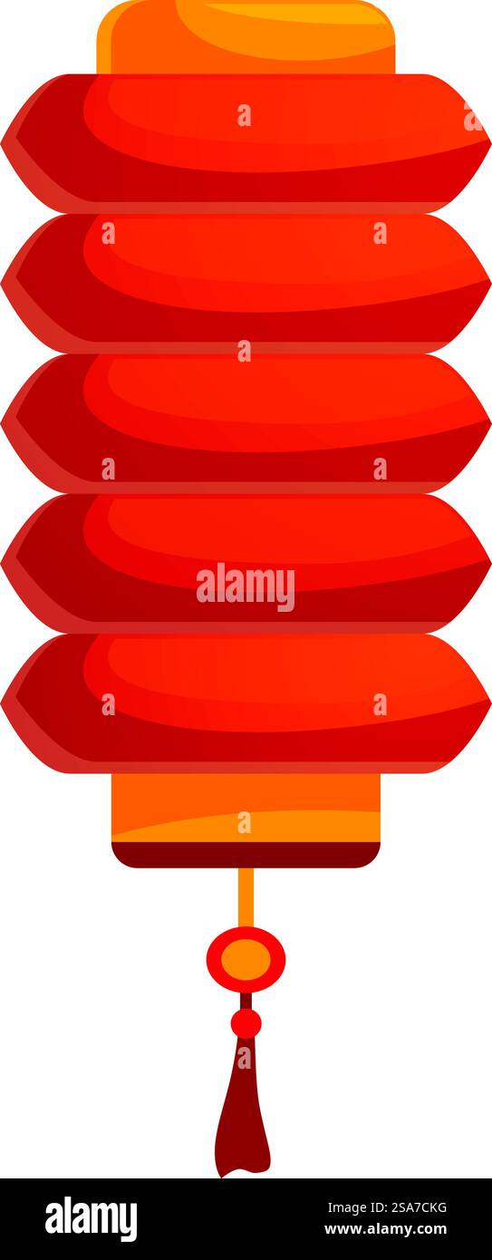 Red chinese paper lantern representing luck and prosperity during ...