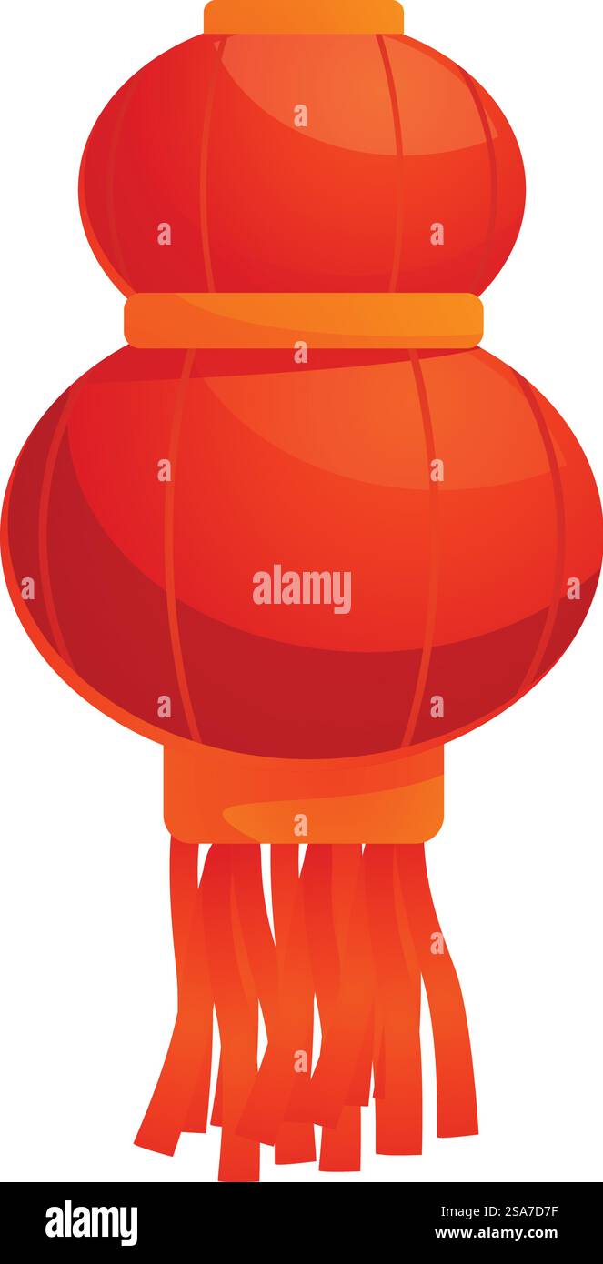 Chinese double sphere paper lantern hanging with tassels celebrating ...