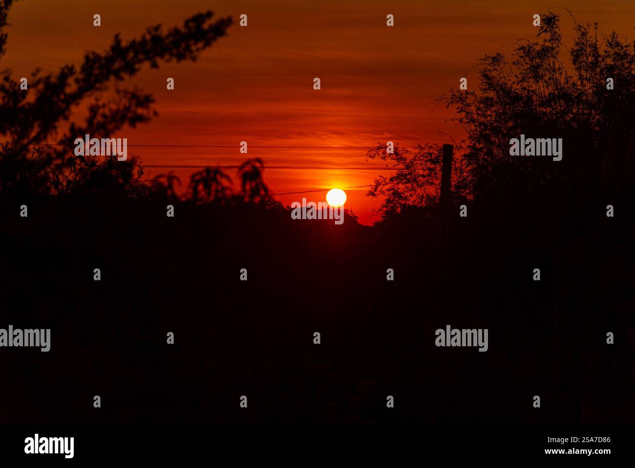 Sunset images in Latin America Stock Photo - Alamy