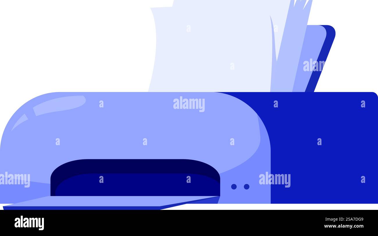 Modern multifunction printer for office use printing documents. Modern ...