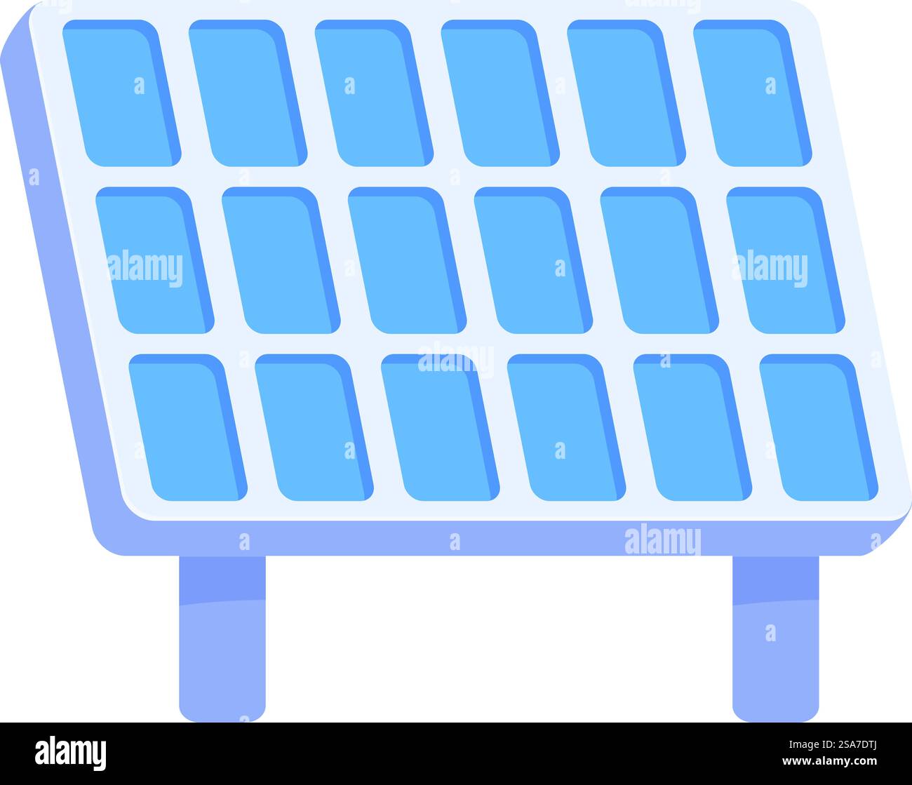 Solar panel generating clean electricity, symbolizing renewable energy ...