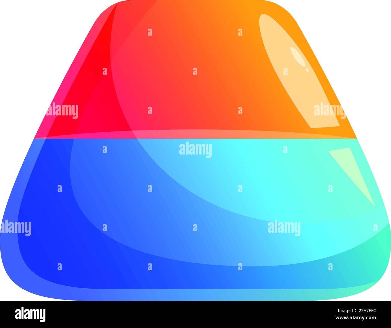 Delicious looking hard candy with two distinct flavors. Colorful ...