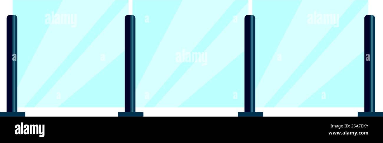 Interior design element creating comfortable working conditions in a ...