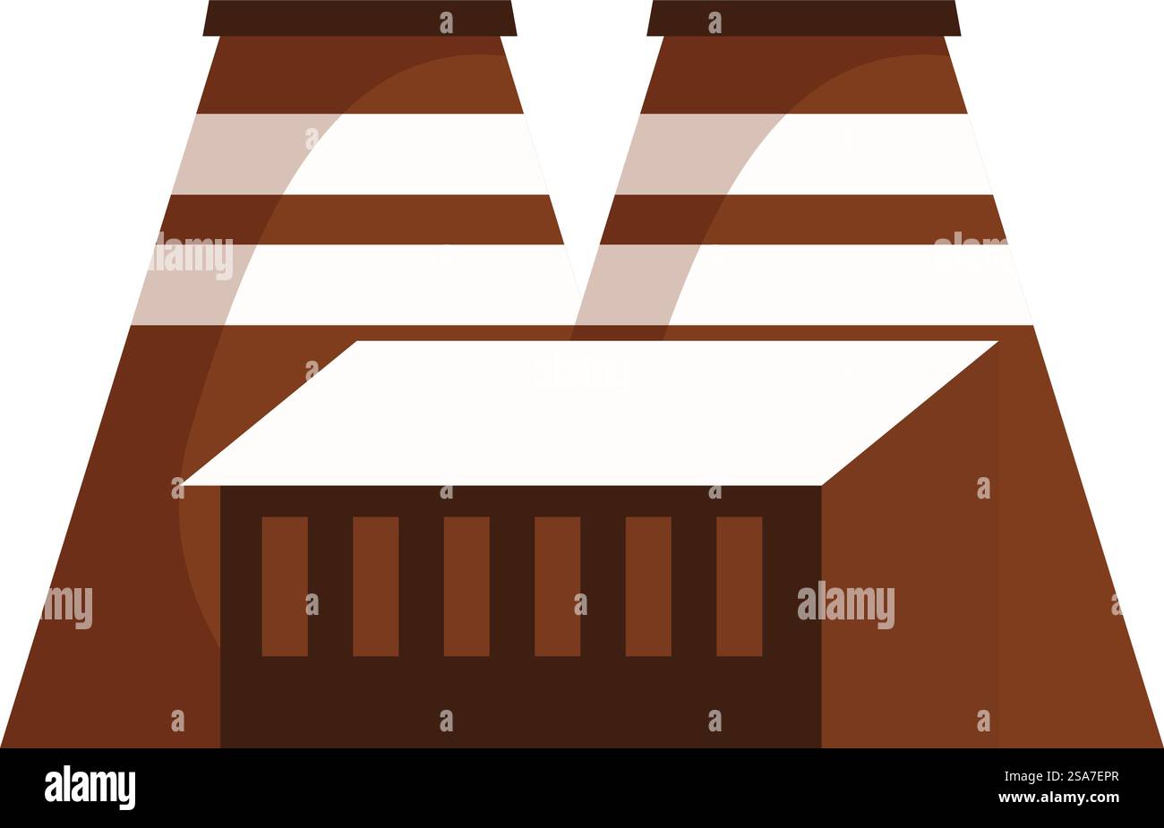 White chimneys chimneys Cut Out Stock Images & Pictures - Alamy