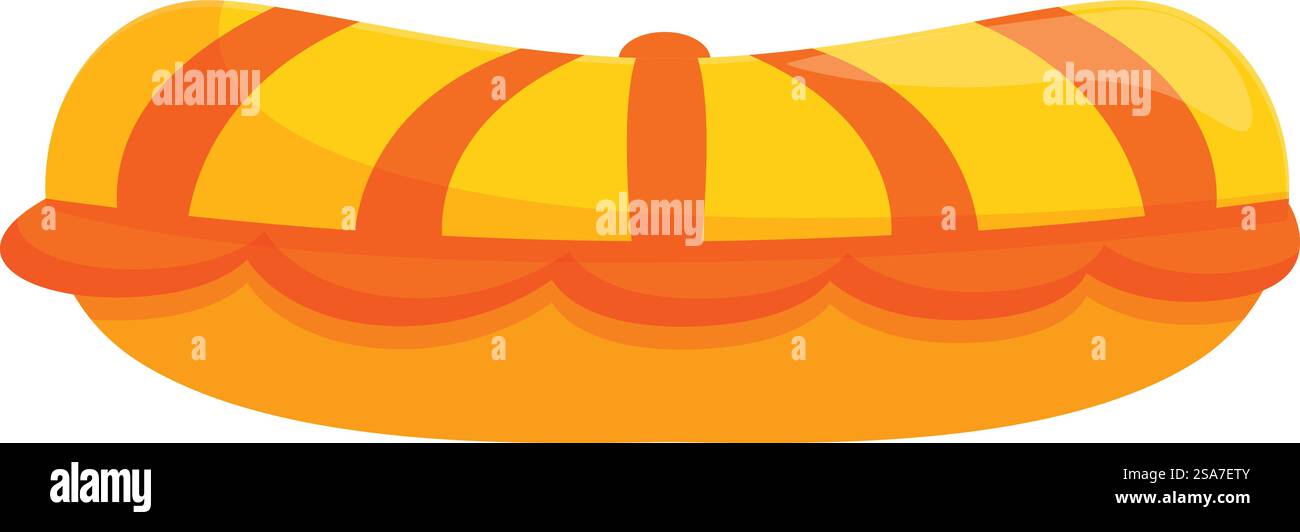 Empty raft summer nobody Stock Vector Images - Alamy