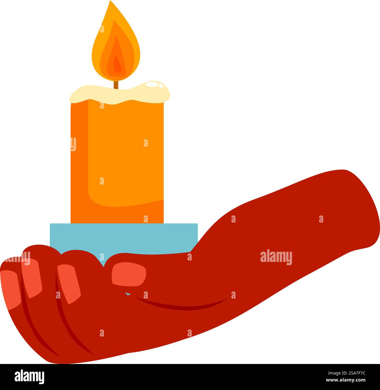 Candle rituals Stock Vector Images - Alamy