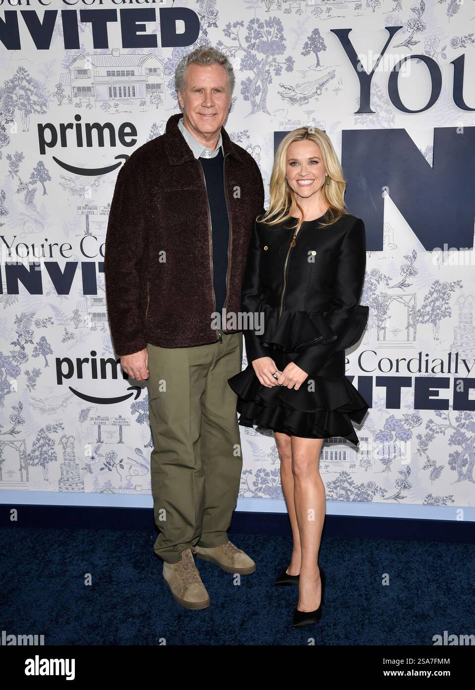 Will Ferrell, left, and Reese Witherspoon attend a special screening of ...