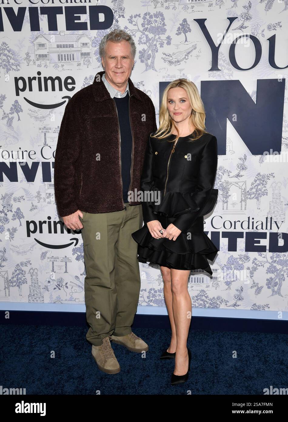 Will Ferrell, left, and Reese Witherspoon attend a special screening of ...