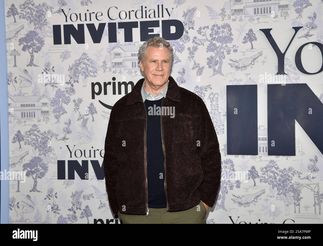 Actor-producer Will Ferrell attends a special screening of Prime's "You ...
