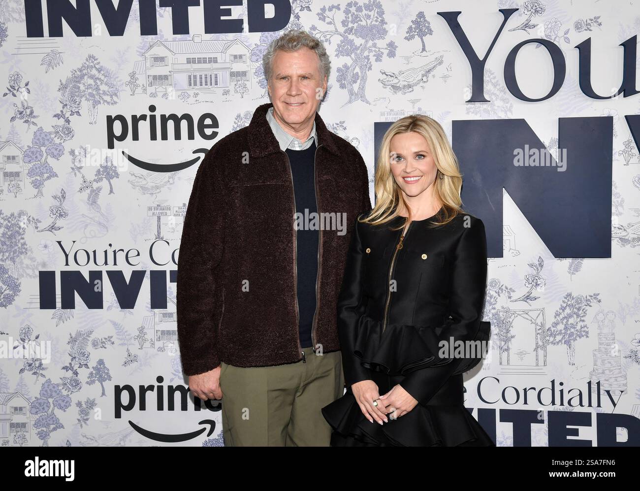 Will Ferrell, left, and Reese Witherspoon attend a special screening of ...