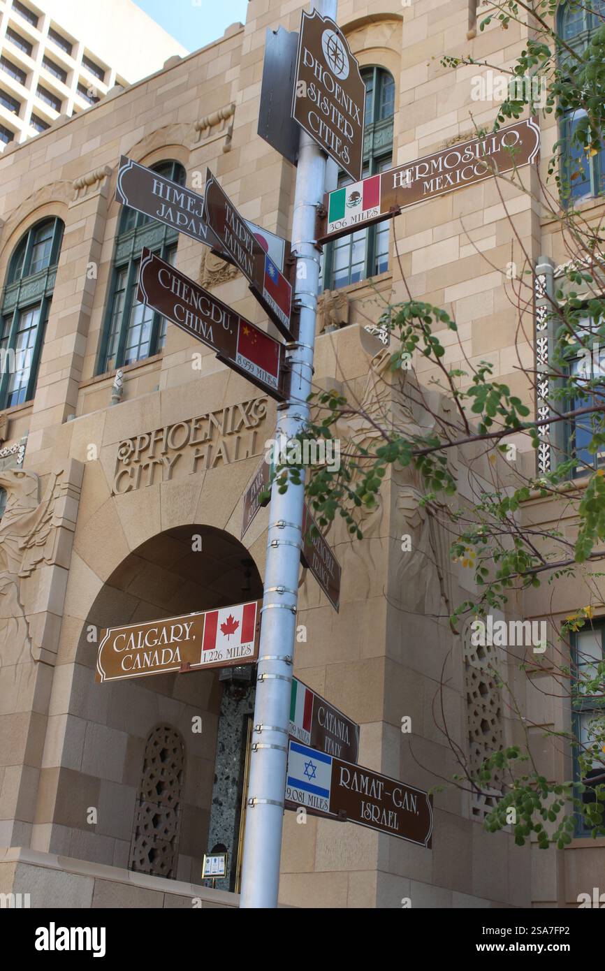 Historic City Hall, Phoenix Arizona Stock Photo - Alamy