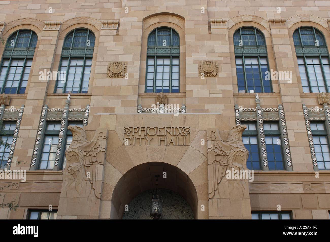 Historic City Hall, Phoenix Arizona Stock Photo - Alamy