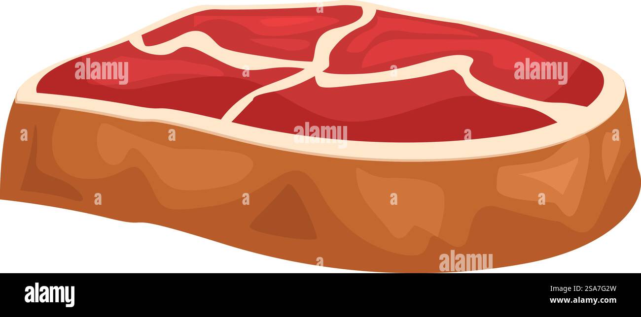Big piece of fresh red raw meat is lying on a white background. Big ...