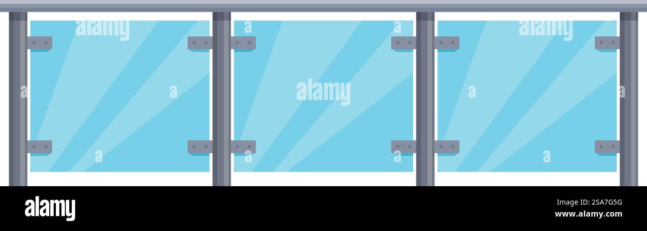 Shiny metal railing barrier hi-res stock photography and images - Alamy