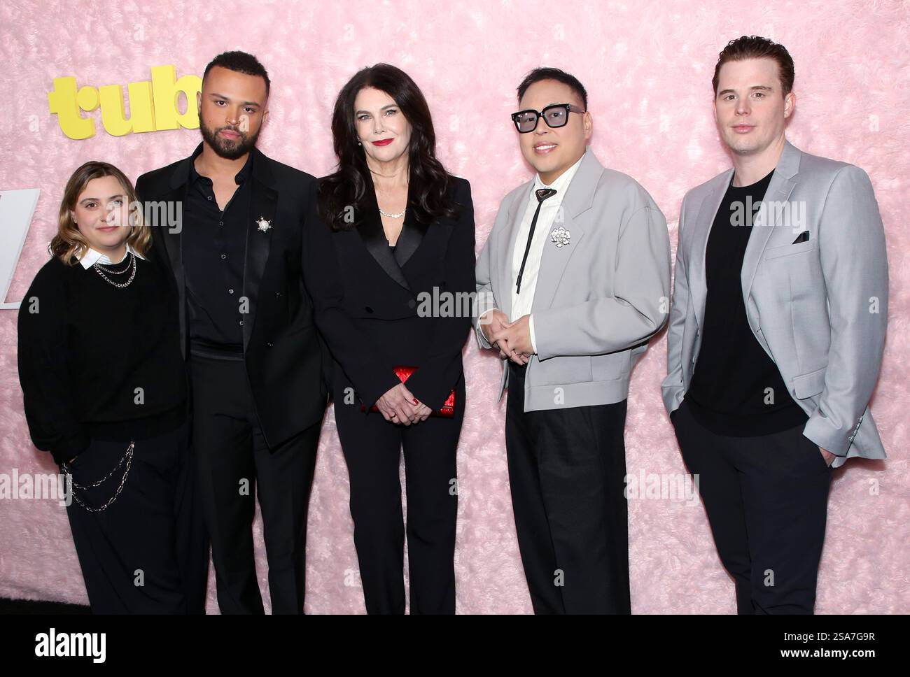 New York City, USA. 28th Jan, 2025. Anna Bezahler, Spencer Stevenson ...