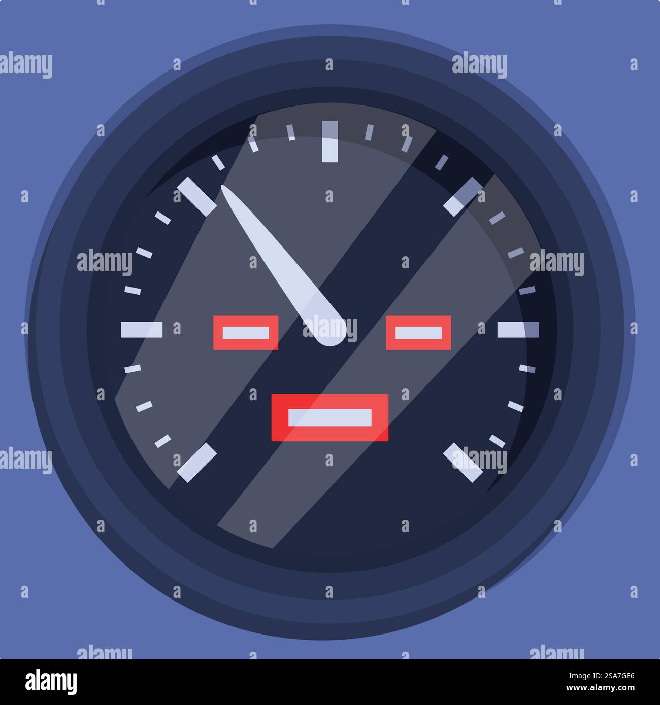 Altimeter is showing increasing altitude as the airplane is gaining ...