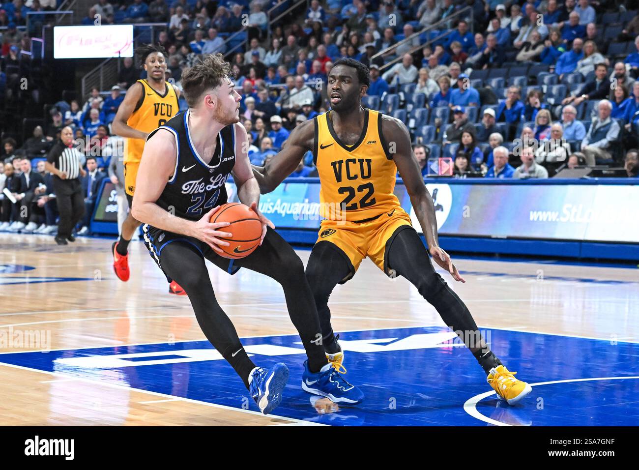 JANUARY 28, 2025: Saint Louis Billikens guard Gibson Jimerson (24 ...