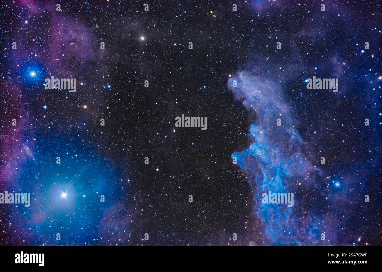 Reflection nebula called the Witch Head Nebula, but officially IC 2118 ...