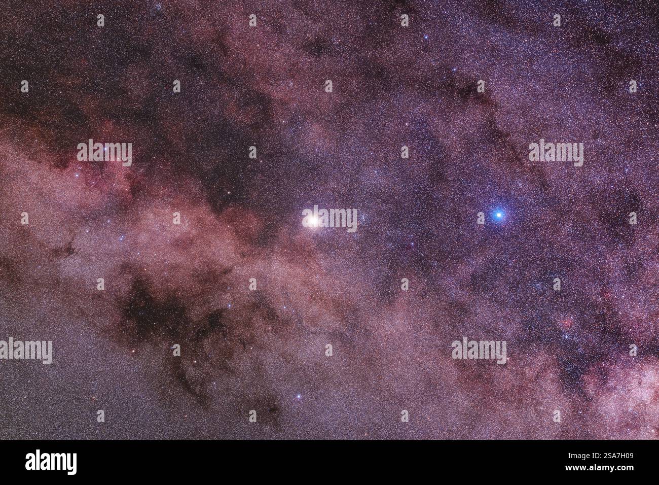 Alpha and Beta Centauri stars Stock Photo - Alamy