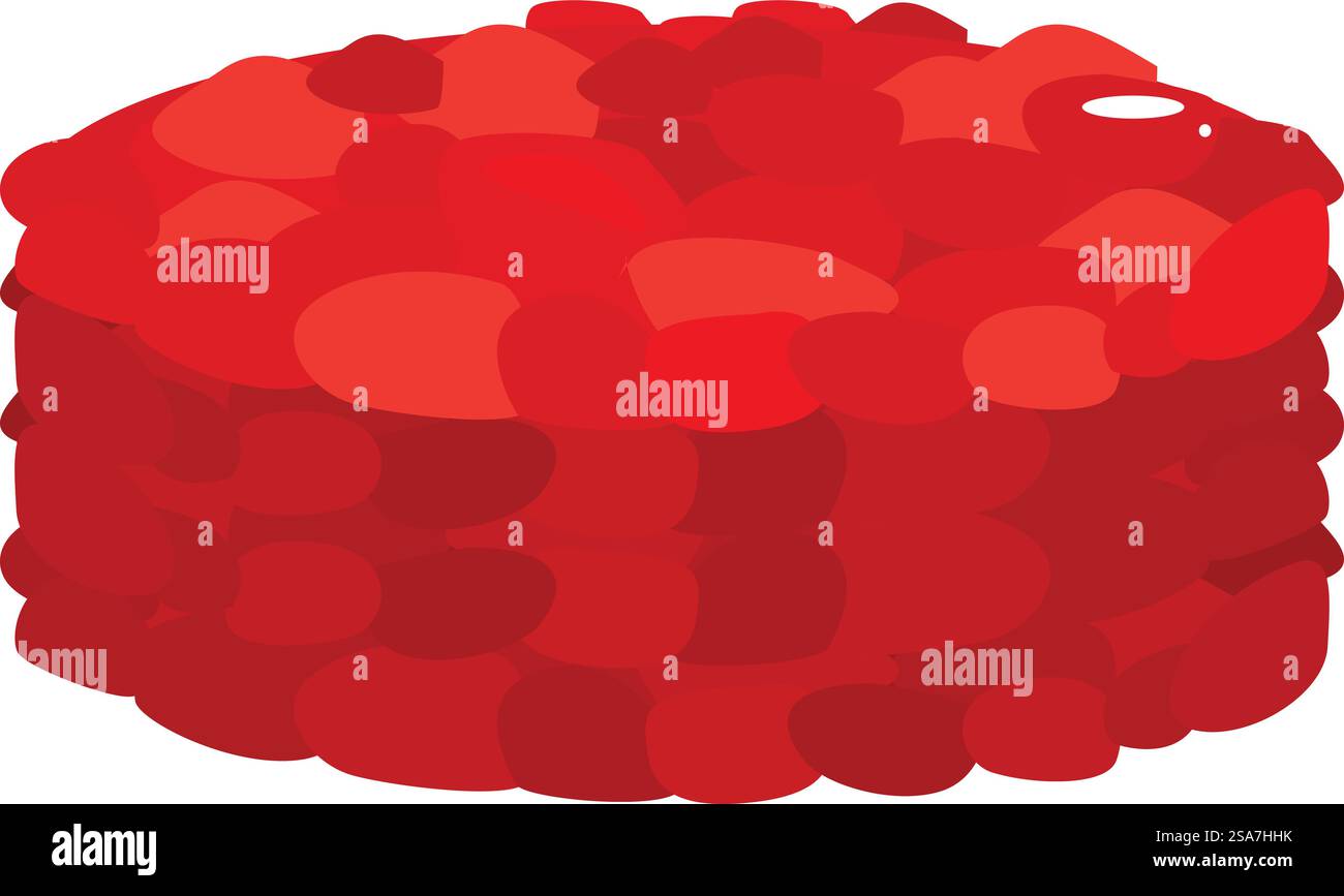 Red caviar making a circular shape hi-res stock photography and images ...