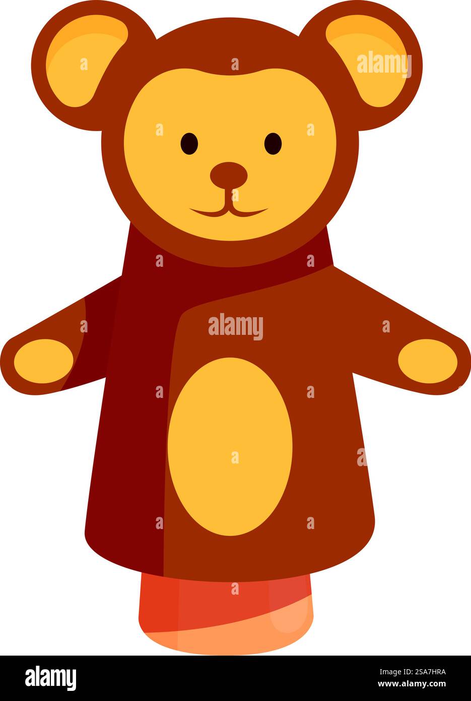 Children puppet show on Stock Vector Images - Alamy