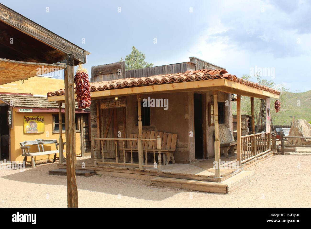 Sheriff office at the OK corral in Tombstone Arizona Stock Photo - Alamy