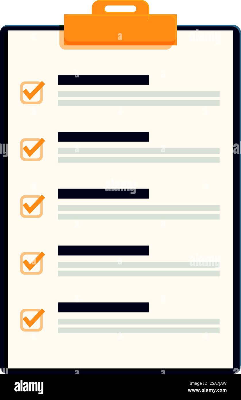 Clipboard is showing a checklist with all items checked off, indicating successful completion of ...