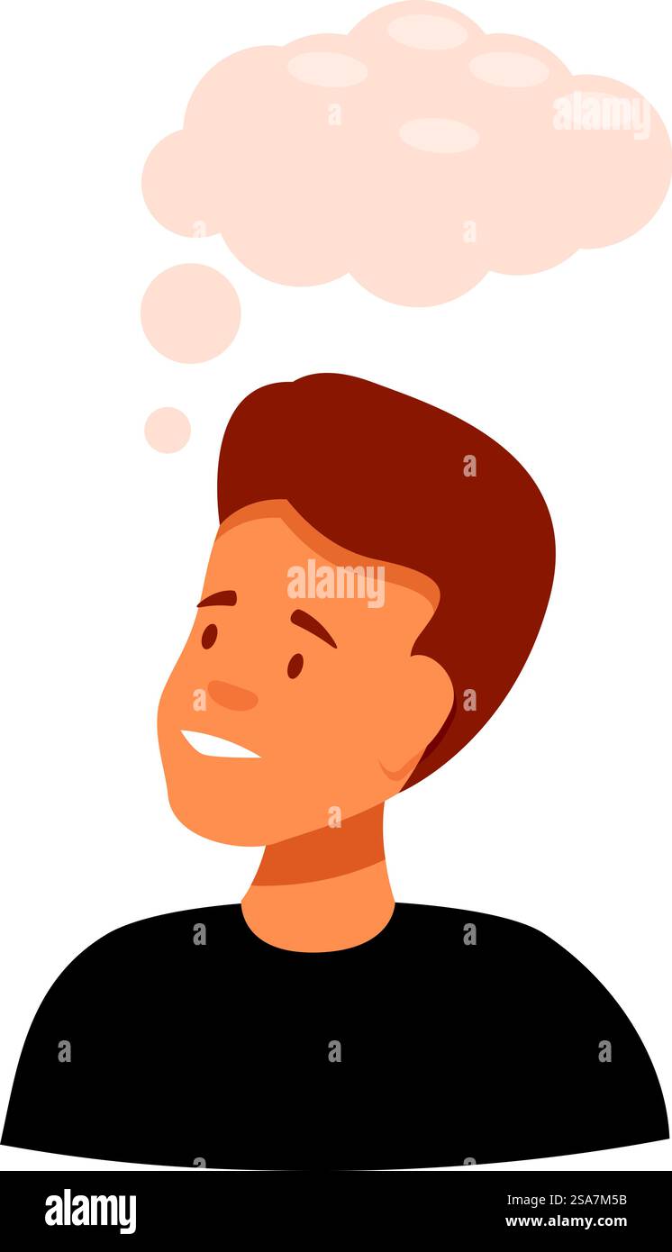 Contemplative expression Cut Out Stock Images & Pictures - Alamy