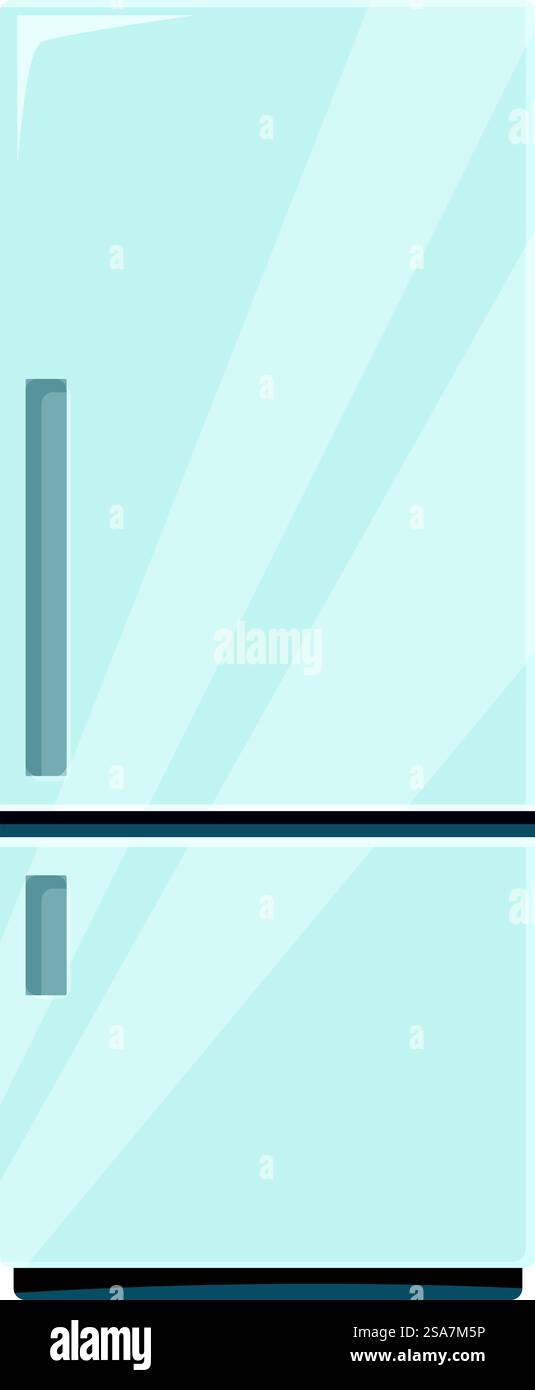 Modern closed refrigerator, essential for every kitchen, keeping your ...